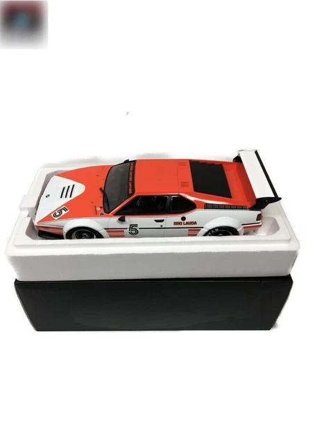 MINICHAMPS 1/12 ECHELLE BMW M1 Pro Car Project Four Racing (Rouge ...