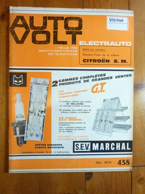 SM REVUE TECHNIQUE Electronic Auto Volt Citroen EUR 15,00 - PicClick IT