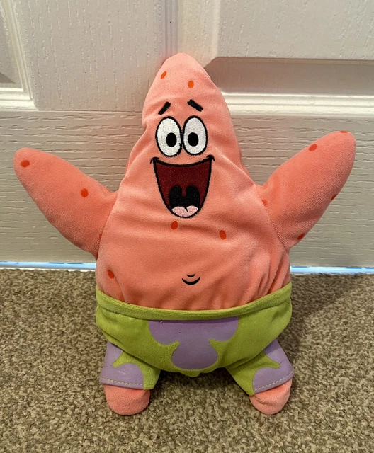 TY SPONGEBOB SQUAREPANTS Patrick Star Plush Soft Toy Beanie Buddies £7. ...