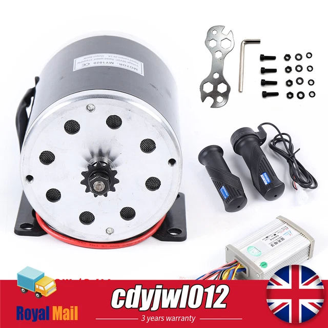 36V 800W ELECTRIC Scooter Go Kart Brush Motor Conversion Kit + Speed ...