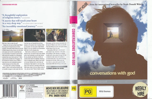 CONVERSATION WITH GOD-2007-HENRY Czerny-Movie-DVD $29.95 - PicClick AU