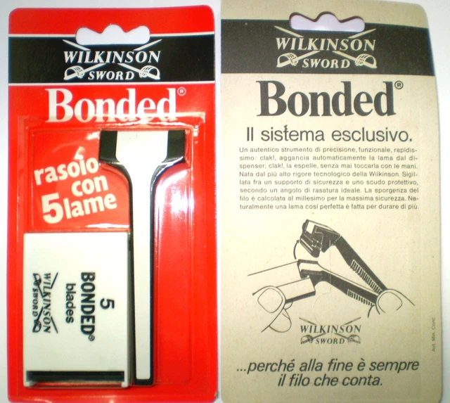WILKINSON SWORD BONDED rasoio da barba nuovo in blister EUR 9,50 ...