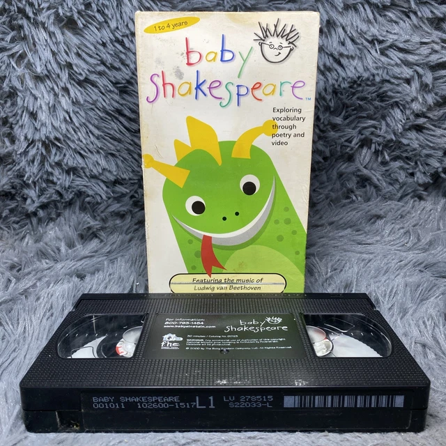 BABY EINSTEIN BABY Shakespeare Exploring Vocabulary VHS 2000 ...