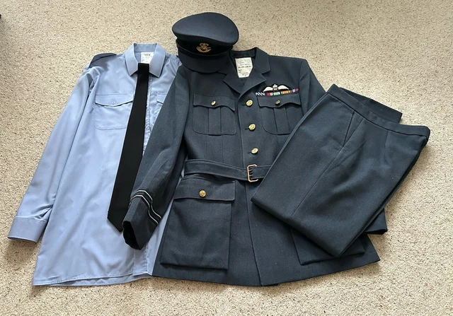 VINTAGE WW2 RAF Flight Lieutenant Uniform with Pilot’s Wings Goodwood ...