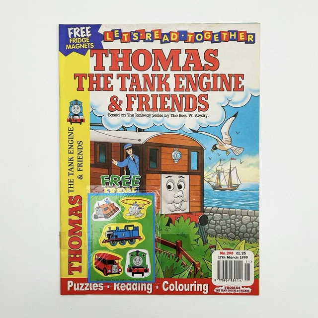 VINTAGE THOMAS THE Tank Engine & Friends Magazine No 298 Comic 1999 ...