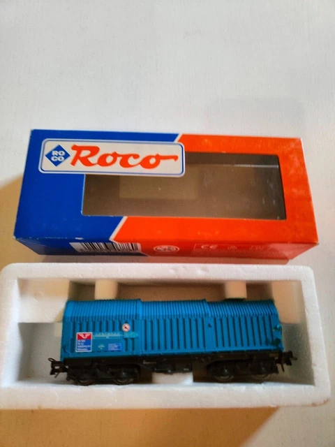 ROCO 46776 CARRO Merci Telescopico Scala H0 Ferrovie Svedesi EUR 20,00 ...