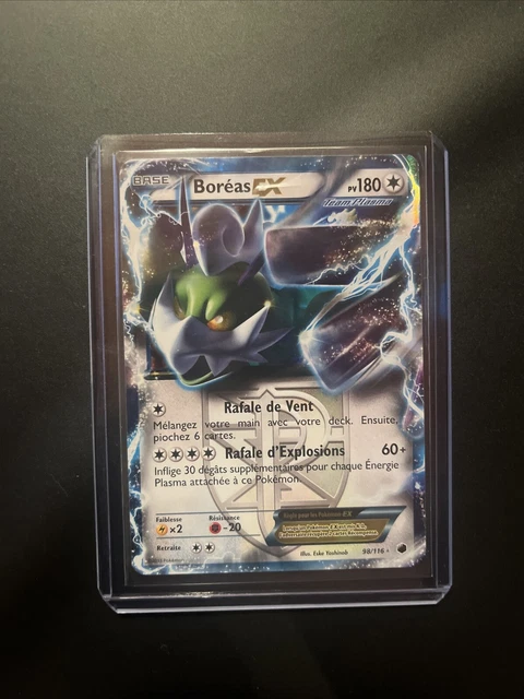CARTE POKÉMON BOREAS EX 98/116 GLACIATION PLASMA EUR 9,00 - PicClick FR