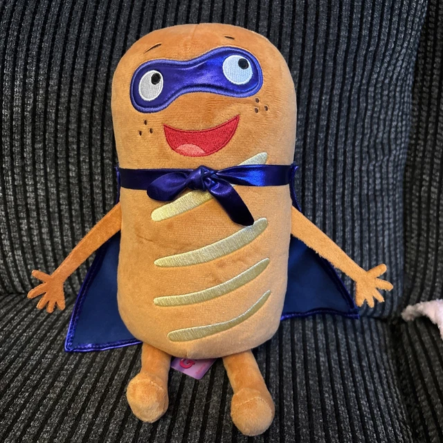 GREG THE SAUSAGE Roll Super Hero Plush. Brand New £37.10 - PicClick UK