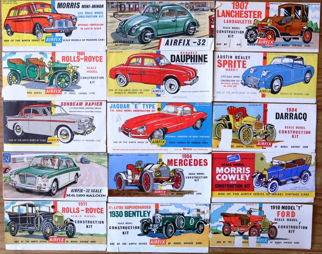 VINTAGE 1/32 SCALE Airfix Kit Header Cards / Instruction Leaflets £5.30 ...