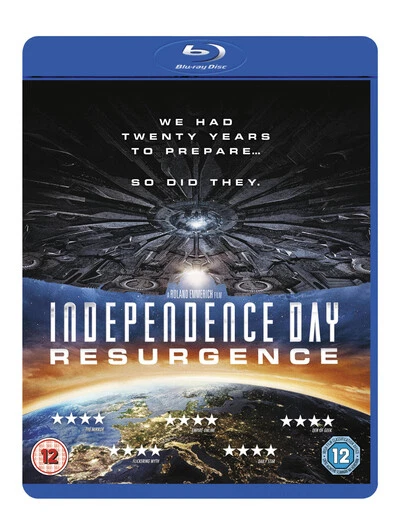 INDEPENDENCE DAY: RESURGENCE (Blu-ray) Maika Monroe Brent Spiner Sela ...