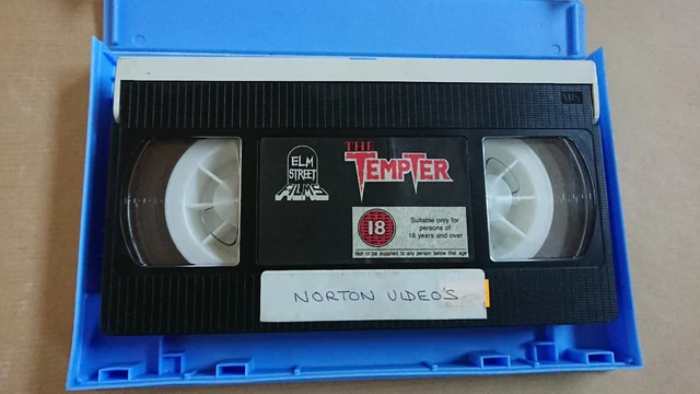 THE TEMPER 1980'S Rare VHS Big Box Rental Version (Elm Street Films) £6 ...