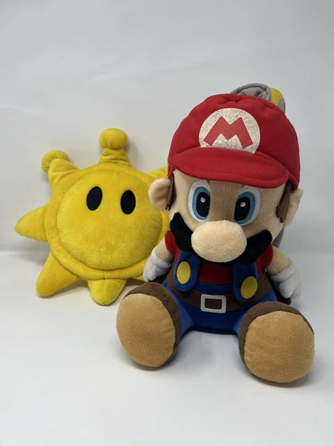 VINTAGE 2002 MARIO Sunshine Plush Lot Nintendo Rare UFO Prize SEGA ...