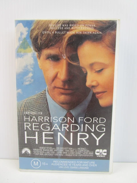 HARRISON FORD, REGARDING Henry, VHS Tape, Vintage Video, Movie M15 ...