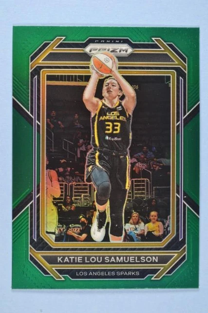 KATIE LOU SAMUELSON 2023 Panini Prizm WNBA vert étincelles de Los ...