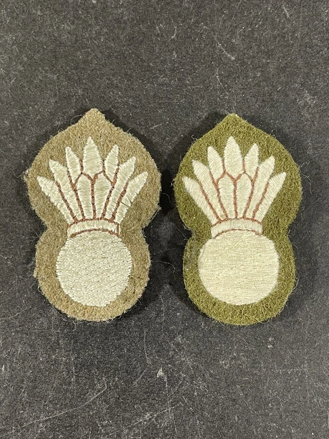 WW2 BRITISH ROYAL Engineers SNCO Cloth Arm Badges £10.00 - PicClick UK