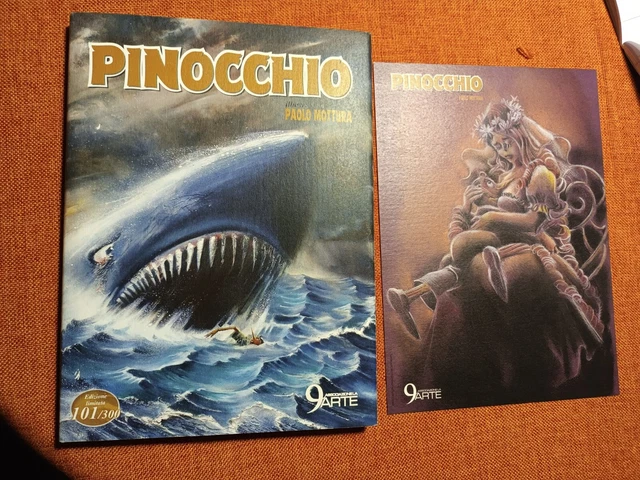 LIBRO PINOCCHIO PAOLO Mottura Ed.limitata 101/300 Con Litografia EUR 50 ...