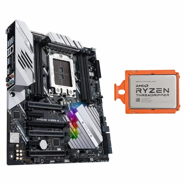 ASUS PRIME X399-A MotherBoard E-ATX + AMD Ryzen Threadripper 1920X 3 ...
