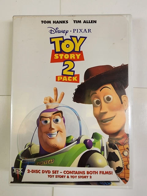 DISNEY DOUBLE FEATURE - Toy Story/Toy Story 2 (DVD, 2000, 2-Disc Set ...