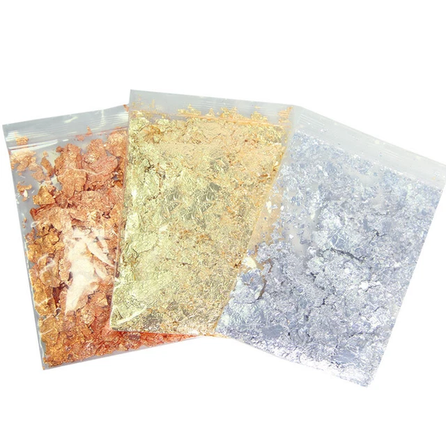 EDIBLE GRADE GOLD Leaf Schabin Flakes 1/2g Gold Decorative Dishes Chef Art C-b$ $1.75 - PicClick CA