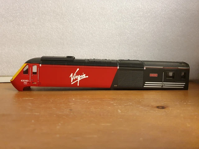 HORNBY INTERCITY 125 HST Class 43 power car body Virgin Brown Red ...