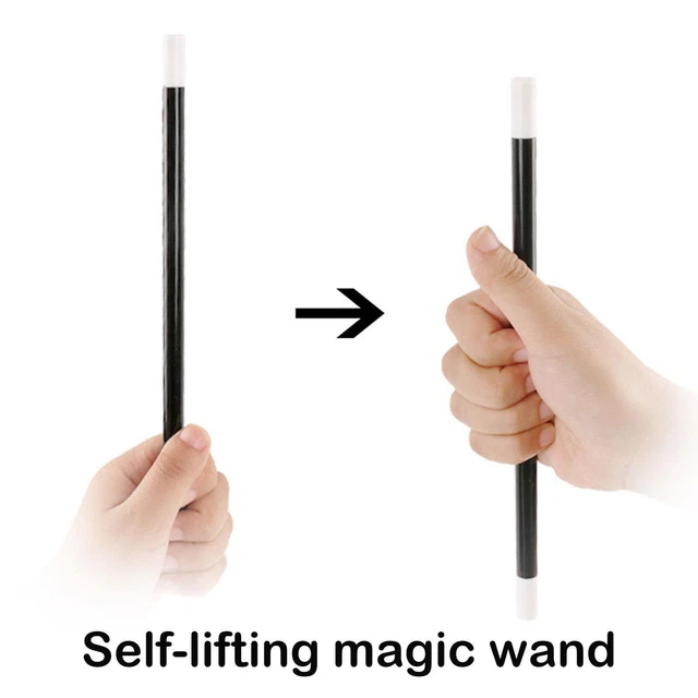 SELF-LIFTING APPEARING CANE Wand Stick Stage Magic Telescopic Rod ...