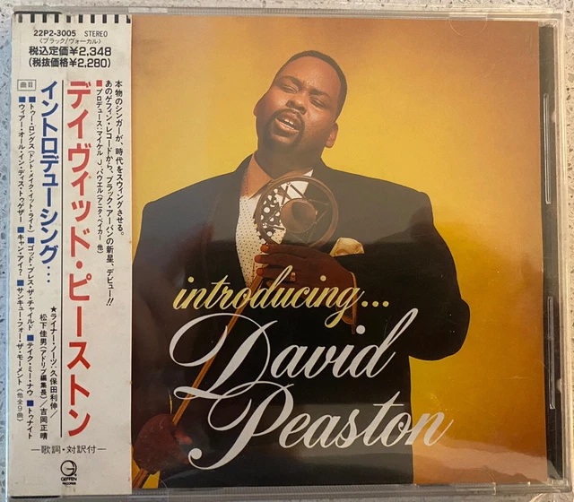 DAVID PEASTON - Introducing David Peaston (CD) JAPAN OBI 22P2-3005 RARE Promo £13.76 - PicClick UK
