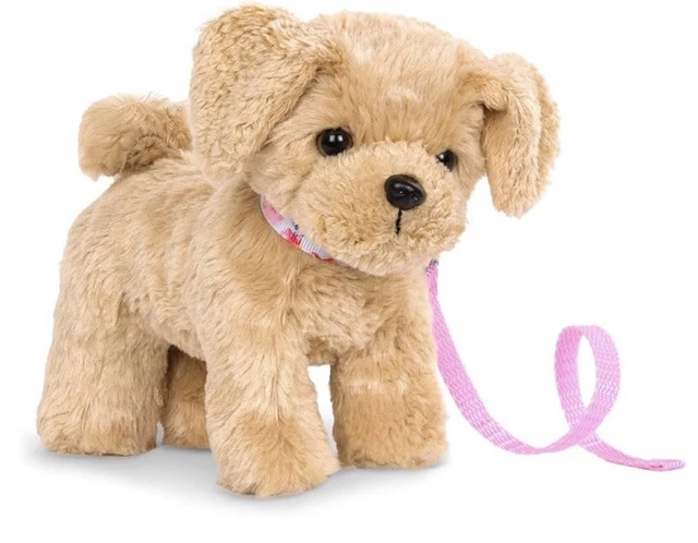 OUR GENERATION GOLDENDOODLE Pup Dog Plush Soft Toy Brand New Poseable £ ...