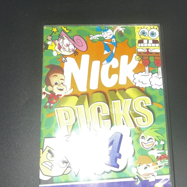 NICK PICKS VOL. 4 Four Nickelodeon (DVD) Spongebob Jimmy Neutron ...