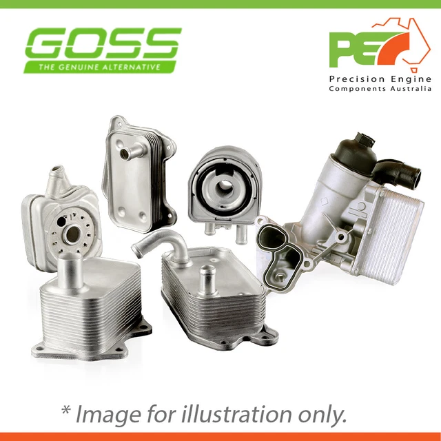 GOSS ENGINE OIL Cooler w/ Gasket For AUDI A5 TFSI 2.0 TFSI quattro ...