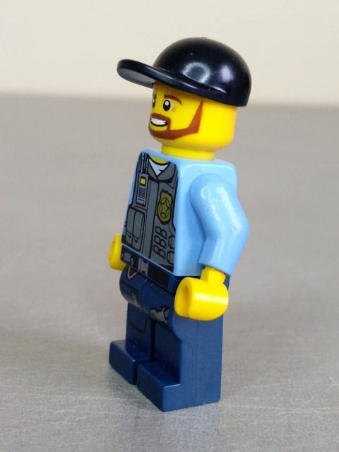 FIGURINE LEGO CITY Police Undercover Elite Police Officer - 60008 60006 ...