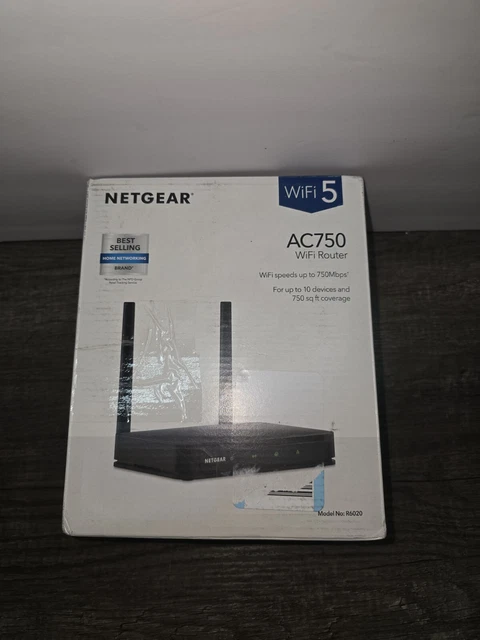 NETGEAR AC750 DUAL Band WiFi Router Model R6020 $18.00 - PicClick