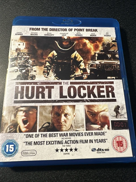 THE HURT LOCKER (Blu-ray, 2009) Jeremy Renner, Evangeline Lilly, Ralph ...