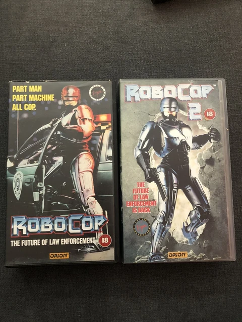 ROBOCOP 1 & 2 Original VHS Bundle Rare VGC £14.99 - PicClick UK
