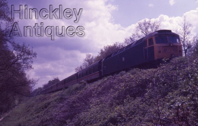 35MM SLIDE BR British Rail Diesel Loco Class 47 47432 Approaches ...