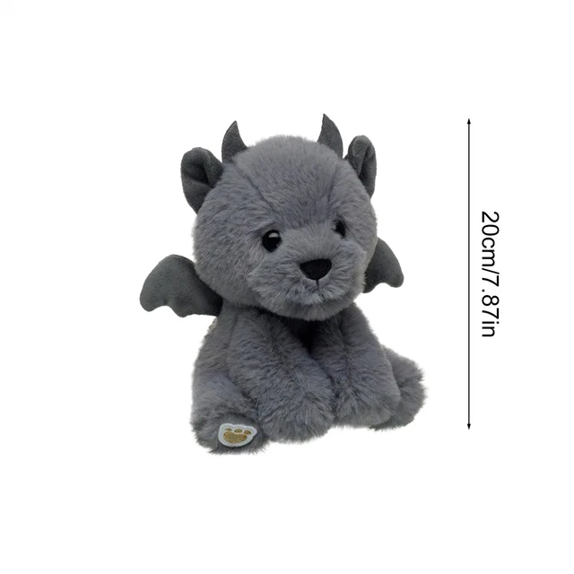BUILD A BEAR 2025 Lovable Legends Mini Beans Gargoyle Grey Plush Toy ...