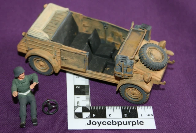 TAMIYA TYPE 82 Kübelwagen built 1:35 scale model for parts, spares or ...