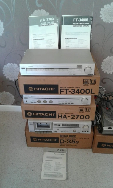 HITACHI STACK STEREO system £46.00 - PicClick UK