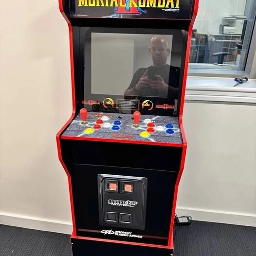 ARCADE1UP MORTAL KOMBAT II Arcade machine 12 Games Defender Paperboy £ ...