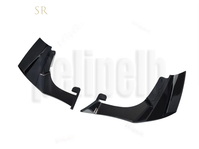 FITS 2025-2026 BMW M5 G90 Glossy Black GT Style Rear Splitter Side Lip ...