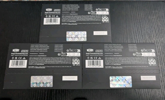 MTG SECRET LAIR x Sonic The Hedgehog: Complete Rainbow Foil Set $198.40 - PicClick CA