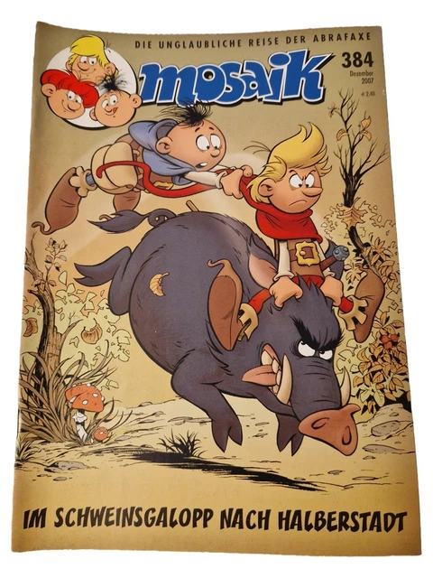 MOSAIK 384 DIE Unglaubliche Reise der Abrafaxe Comic Taschenbuch ...