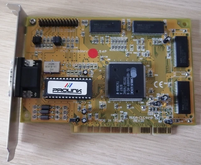 PROLINK MVGA-CL5446P IB9MVGACL54P - PCI Graphics Card - 2Mb ...
