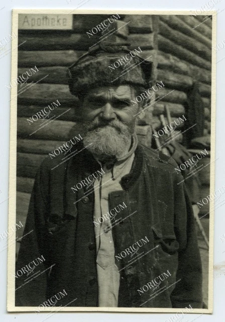 FOTO ALTER RUSSISCHER Hilfswilliger Hiwi im Portrait Bevölkerung ...