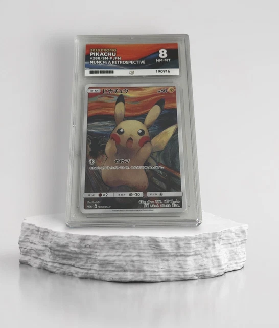 POKEMON SCREAM PIKACHU Edvards Munch Japanese Full Art Promo 288/SM-P ...
