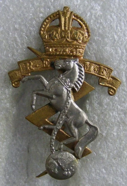 GB ORIGINAL CAP Badge: REME Royal Electrical Mechanical Engineers KC ...