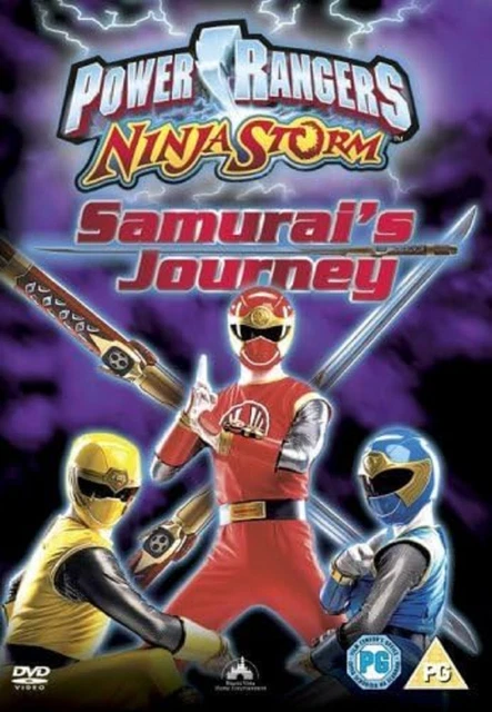 POWER RANGERS NINJA STORM: SAMURAI'S JOURNEY DVD Original UK Release R2 ...