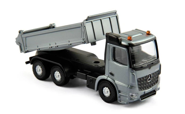 COCHE CAMIÓN NOREV Mercedes Arocs Grey 1:64 Camión Lorry miniaturas ...