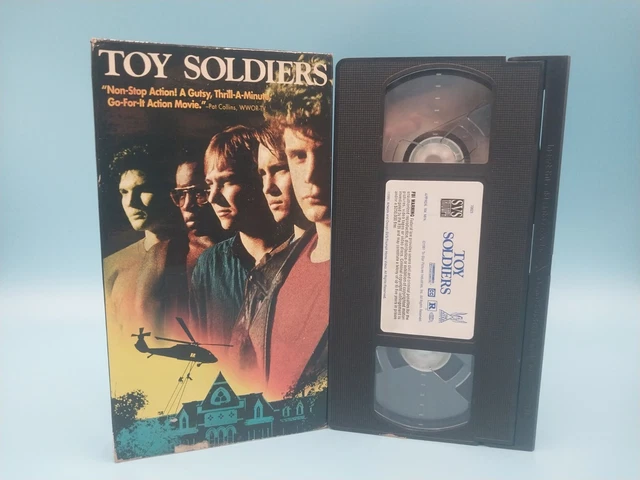 TOY SOLDIERS (VHS, 1996) Wil Wheaton, Sean Astin, Louis Gossett Jr £10. ...