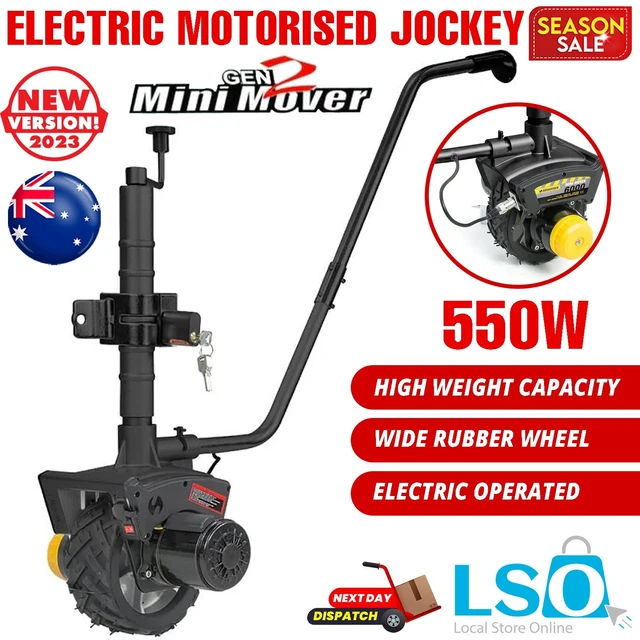 GEN2 12V 550W Electric Motorised Jockey Wheel Mini Mover Car Caravan ...