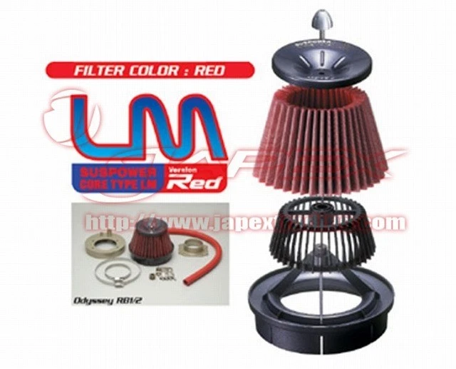 BLITZ SUS POWER Core Type LM Intake Kit Red for LANCER EVO3 CE9A 4G63 ...